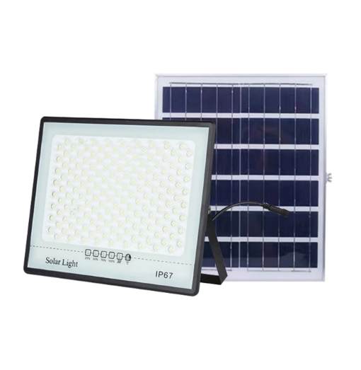 Ηλιακός προβολέας εξωτερικού χώρου 400W IP67 με τηλεχειριστήριο | G for ...