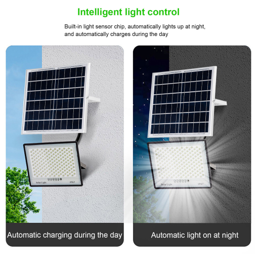 Ηλιακός προβολέας εξωτερικού χώρου 800W IP67 με τηλεχειριστήριο | G for ...