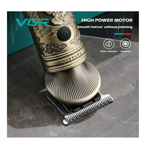 VGR V-962 Επαναφορτιζόμενη Κουρευτική Μηχανή Ασημί | G for Gadget