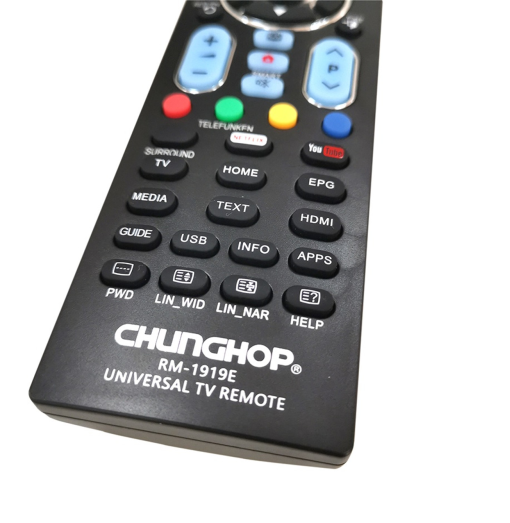 Συμβατό τηλεχειριστήριο για τηλεοράσεις universal Chunghop RM-1919E | G ...