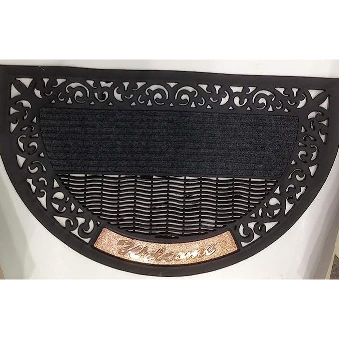 Πατάκι Εισόδου Welcome (50x80cm) Μαύρο | G for Gadget