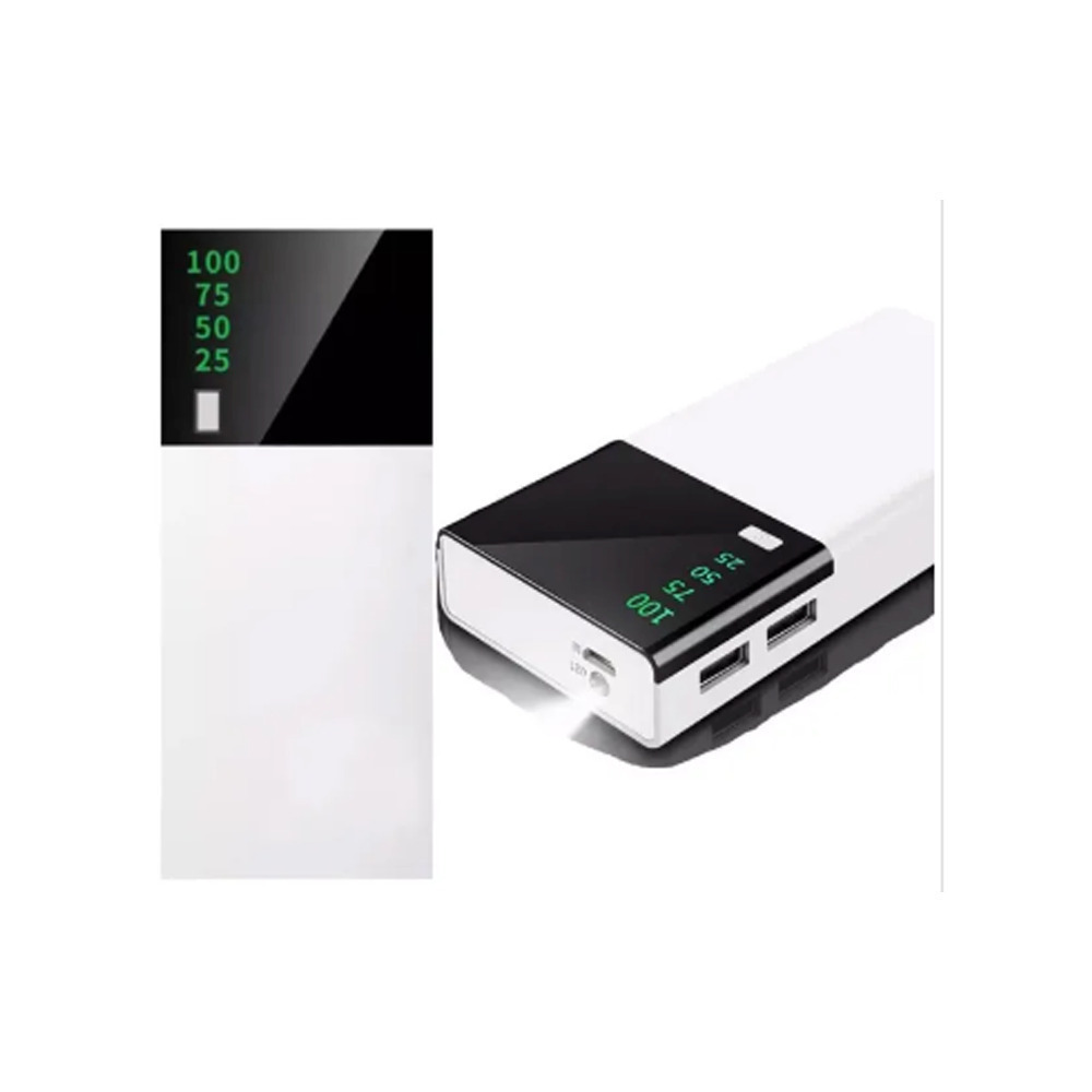 EION SILE P22 Power Bank 12000mAh με 2 Θύρες USB-A Λευκό | G for Gadget