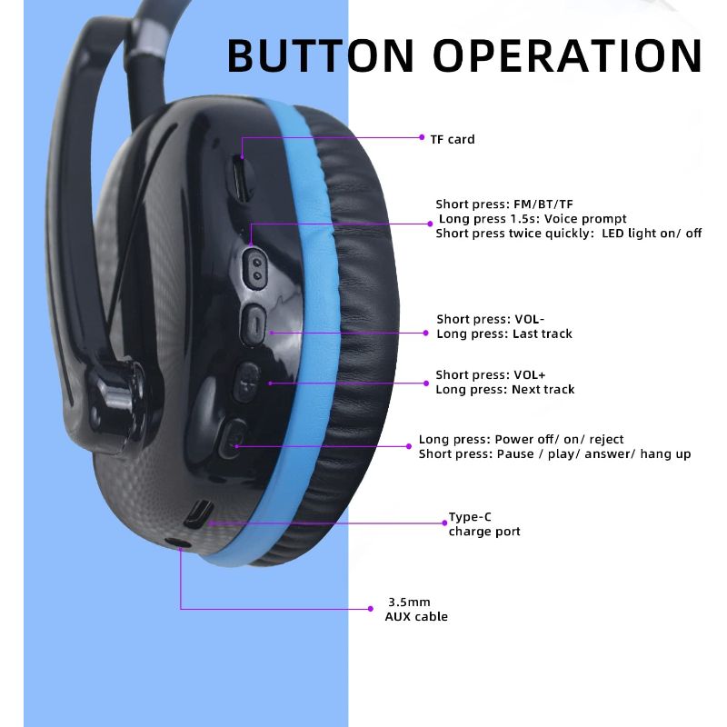 Andowl Q-E52 Ασύρματο Over Ear Gaming Headset με σύνδεση USB | G for Gadget