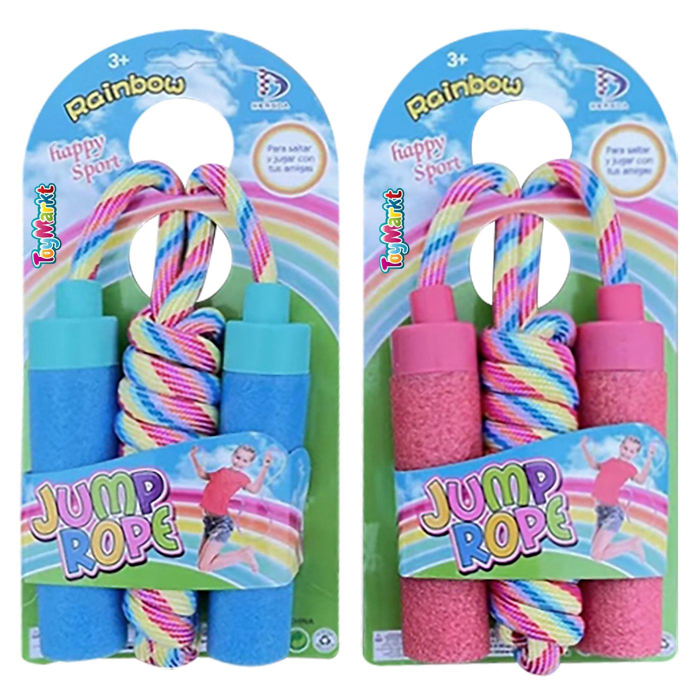 ΣΧΟΙΝΑΚΙ JUMP ROPE 2m RAINBOW 12x26x3cm ToyMarkt 913424 - 1 τμχ | G for ...