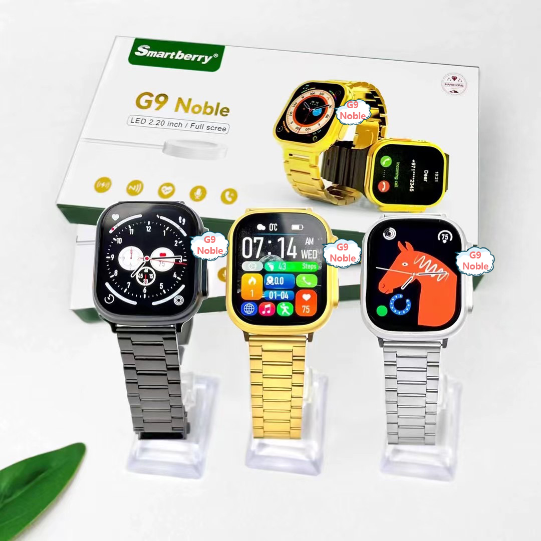 Smartwatch G9 Noble Μαύρο | G for Gadget