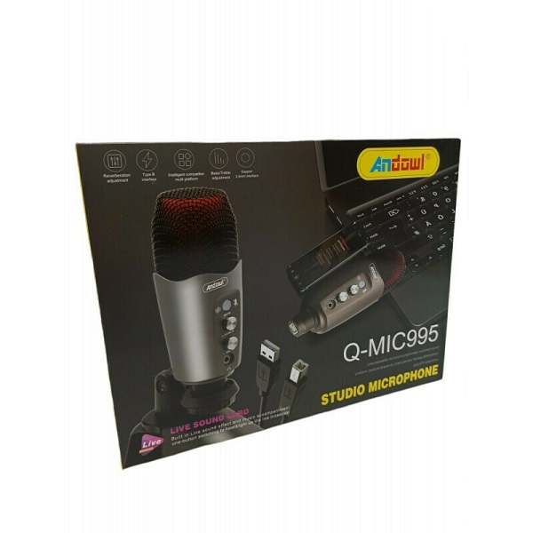 ΕΠΑΓΓΕΛΜΑΤΙΚΟ ΜΙΚΡΟΦΩΝΟ ANDOWL Q-MIC995 | G for Gadget