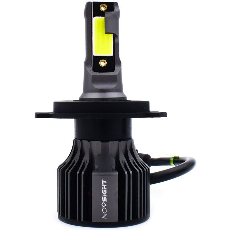 NovSight Λάμπες Αυτοκινήτου N39 H4 LED 6000K Ψυχρό Λευκό 12V 72W 2τμχ ...