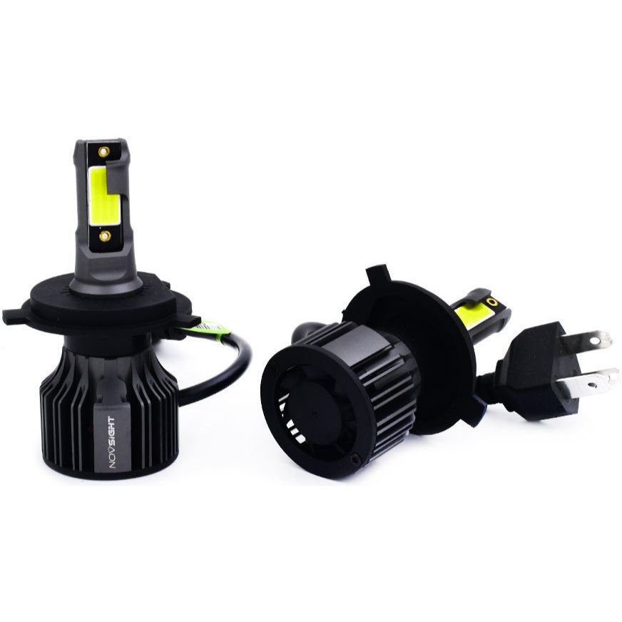 NovSight Λάμπες Αυτοκινήτου N39 H4 LED 6000K Ψυχρό Λευκό 12V 72W 2τμχ ...