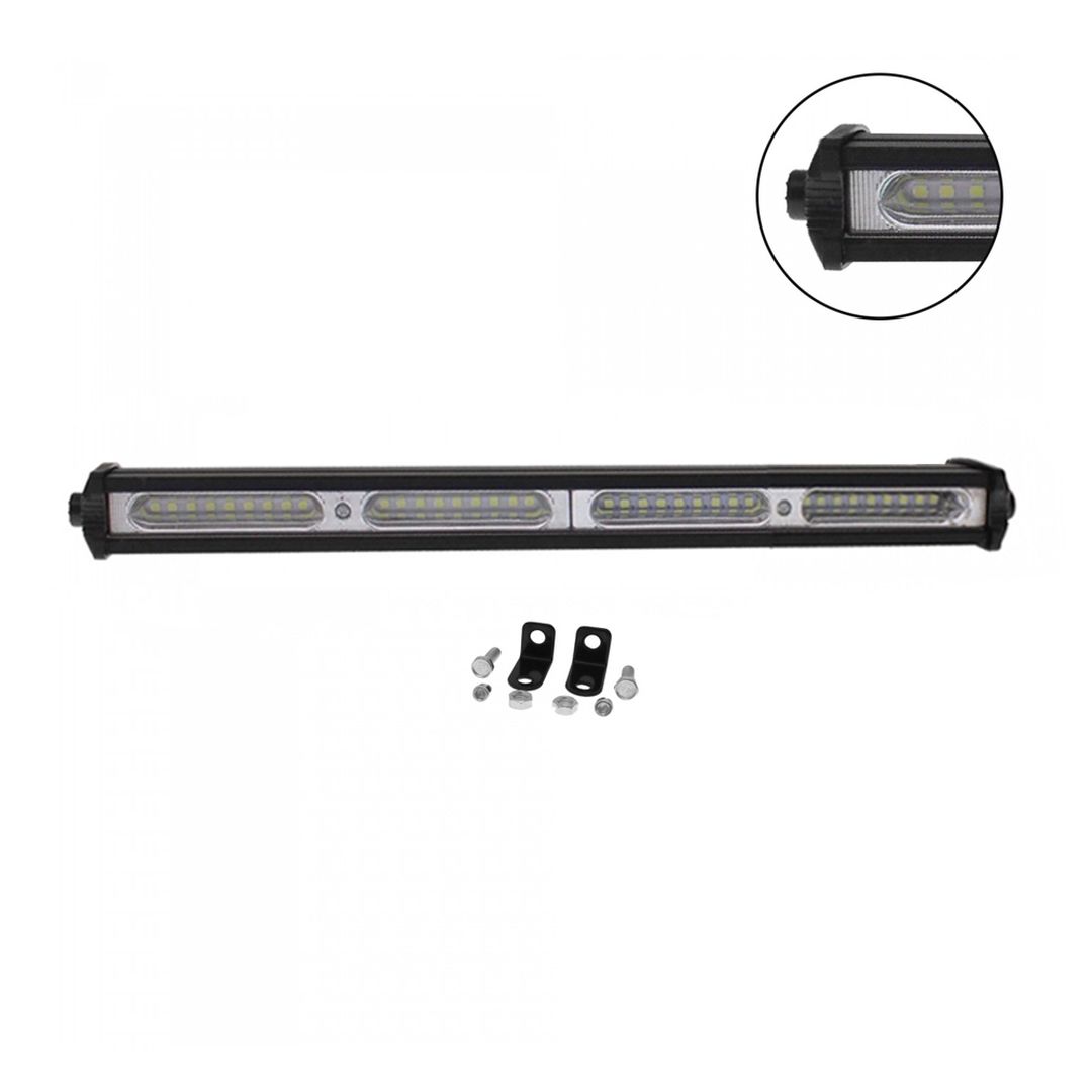 LED Αδιάβροχο Προβολάκι - Μπάρα Αλουμινίου 12V-24V 34cm 108W 36 SMD ...