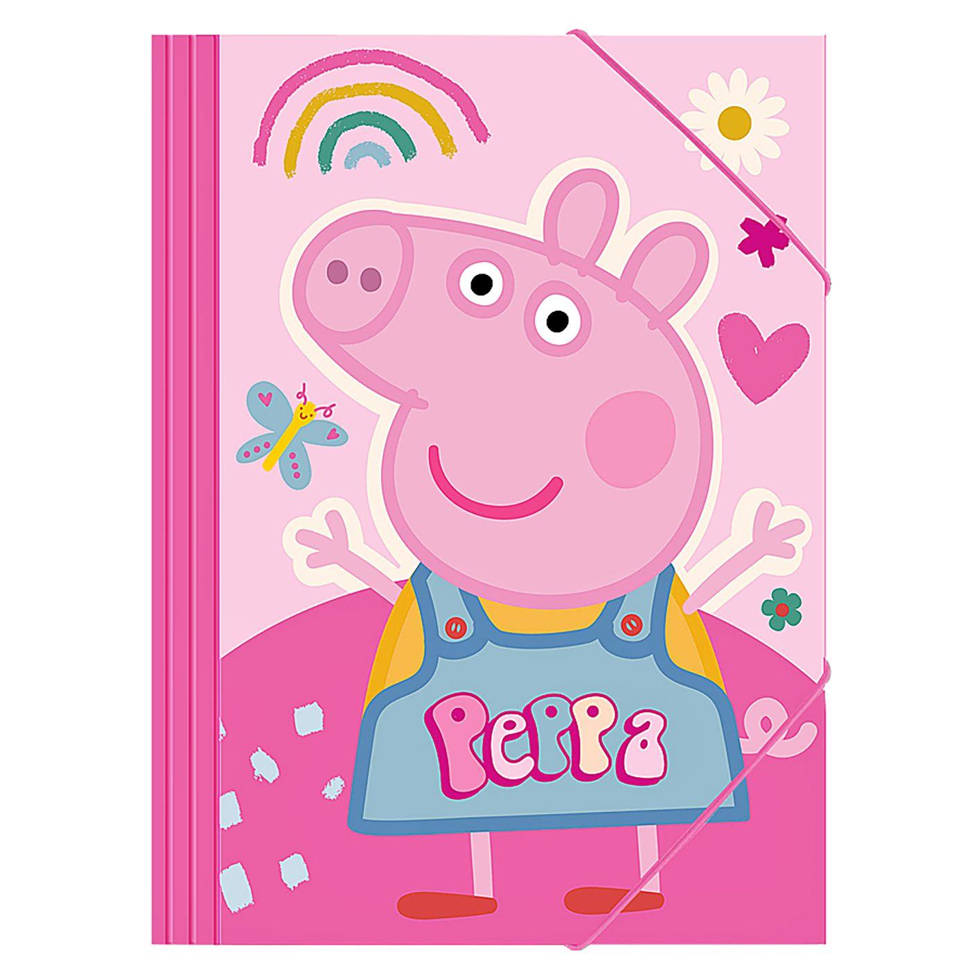 ΝΤΟΣΙΕ ΧΑΡΤΙΝΟ ΛΑΣΤΙΧΟ PEPPA PIG 25x35cm PEPPA - 6 τμχ | G for Gadget