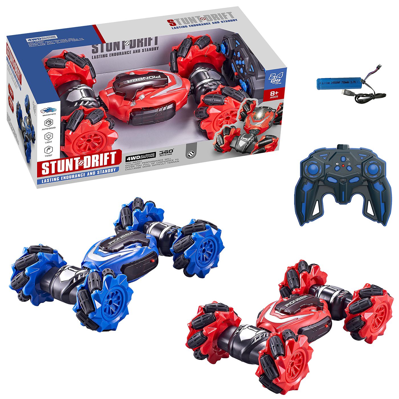 ΤΗΛΕΚΑΤΕΥΘΥΝΟΜΕΝΟ STUNT DRIFT 33x13x17cm ToyMarkt 88833 - 1 τμχ | G for ...