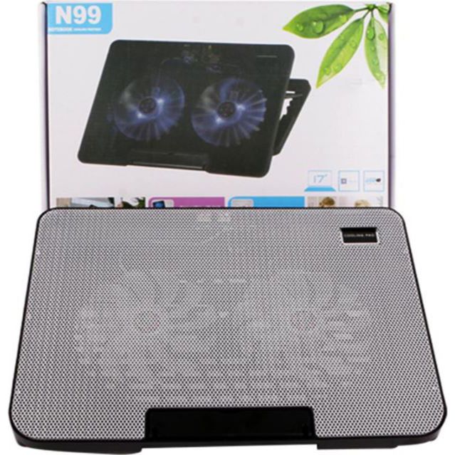 N99 Cooling Pad για Laptop έως 17" με 2 Ανεμιστήρες και Φωτισμό | G for ...
