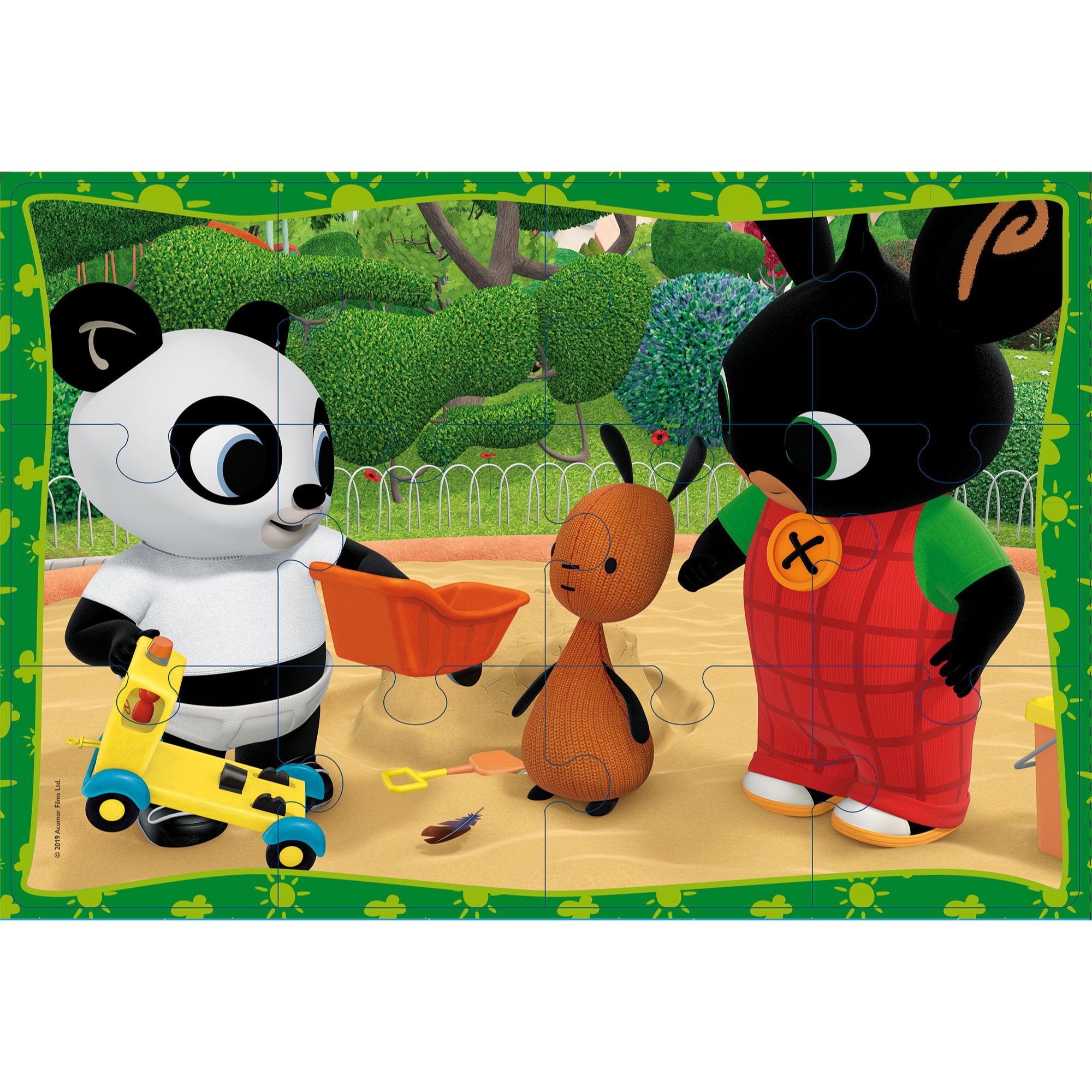 BING PUZZLE MAXIFLOOR 2 X 12 - BING AND HIS FRIENDS! - LISCIANI | G for ...