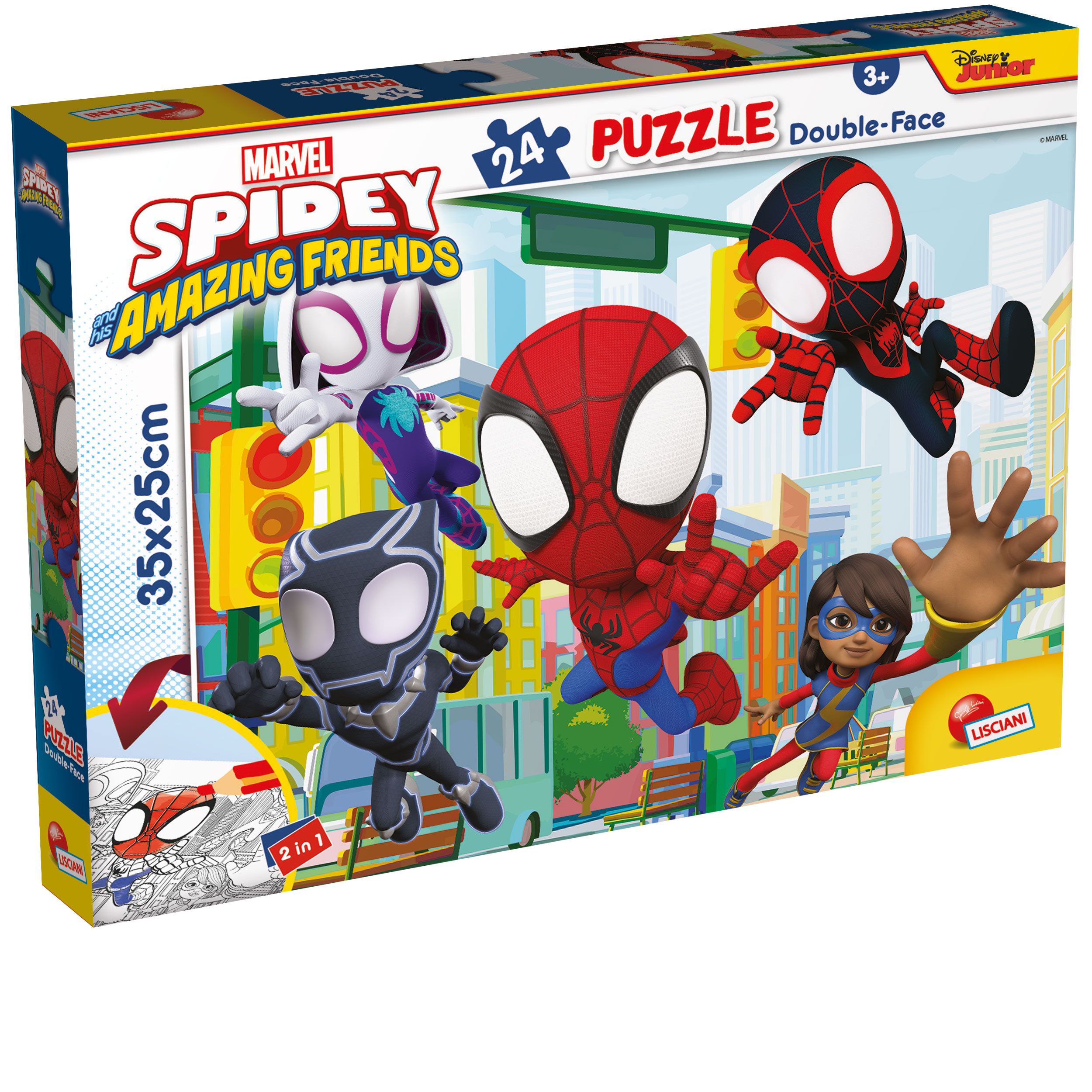 MARVEL PUZZLE DF M-PLUS 24 SPIDEY - LISCIANI | G for Gadget