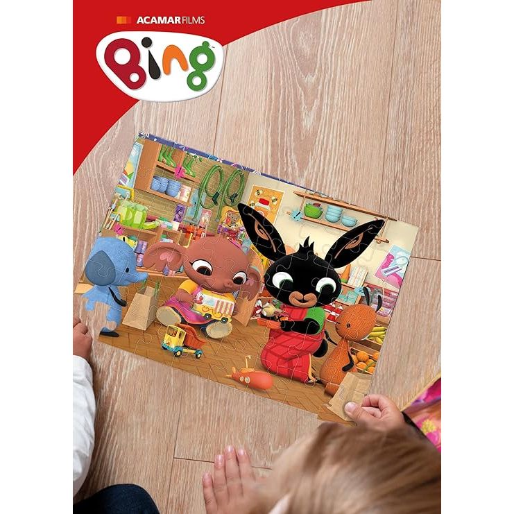 BING PUZZLE M-PLUS 24 - AT THE SUPERMARKET! - LISCIANI | G for Gadget