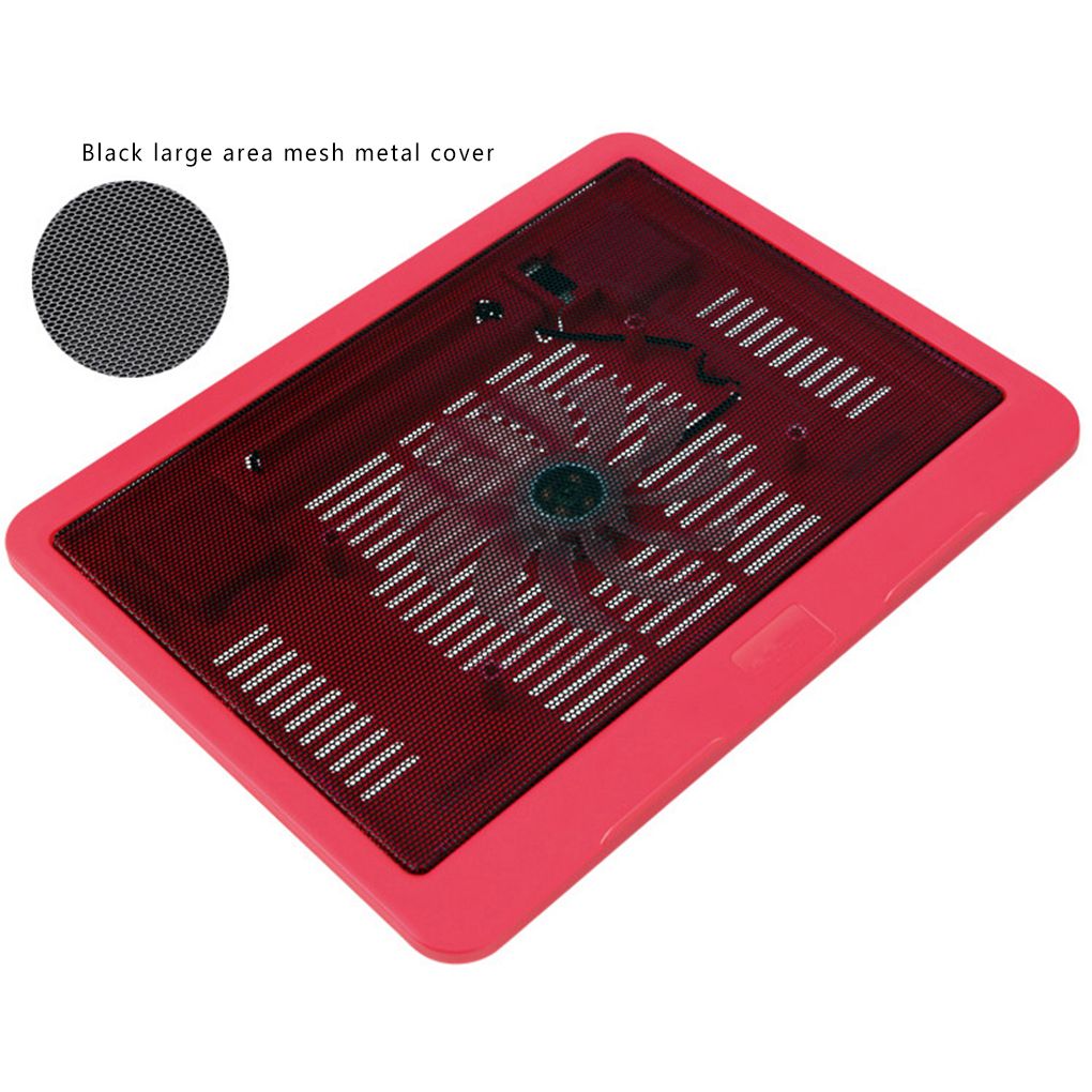 N191 Cooling Pad για Laptop έως 17" με 1 Ανεμιστήρα και Φωτισμό σε ...