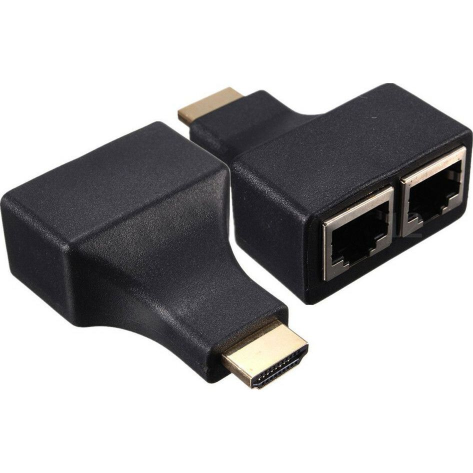 Μετατροπέας HDMI male σε RJ-45 2x female | G for Gadget