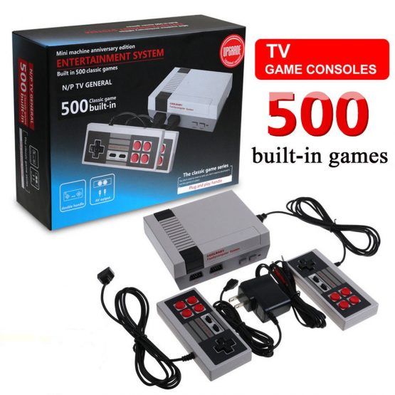 Μίνι Κονσόλα Retro 500 Games Mini 8 Bit BuiltIn + 2 χειριστήρια | G for ...