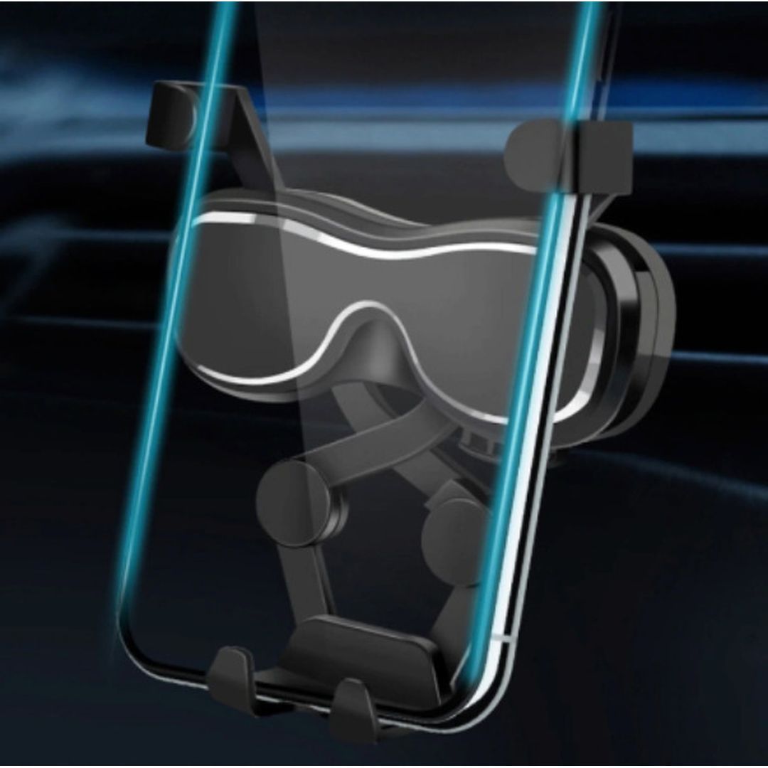 Andowl Βάση Κινητού Αυτοκινήτου Q-ZG55 με Ρυθμιζόμενα Άγκιστρα Μαύρη ...