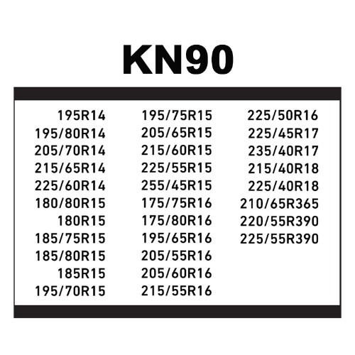 KN90 Αντιολισθητικές Αλυσίδες με Πάχος 12mm για Επιβατικό Αυτοκίνητο 2τμχ | G for Gadget