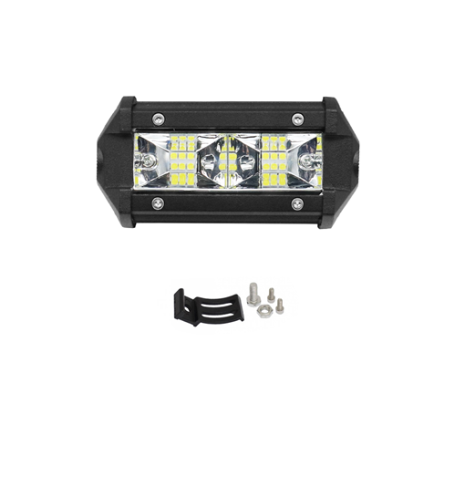 Αδιάβροχο προβολάκι LED – μπάρα αλουμινίου 12V-24V 10cm 36W 12 SMD IP68 ...