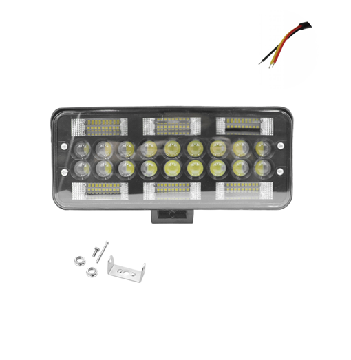 Αδιάβροχος προβολέας αυτοκινήτου LED 12-24V 25cm με ψυχρό λευκό φωτισμό ...