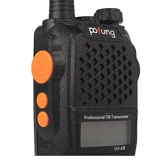 Ασύρματοι πομποδέκτες 4 τεμάχια UHF/VHF 5W με μονόχρωμη οθόνη Pofung UV ...