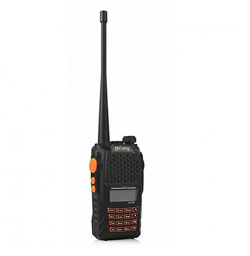 Ασύρματοι πομποδέκτες 4 τεμάχια UHF/VHF 5W με μονόχρωμη οθόνη Pofung UV ...