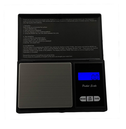 Ηλεκτρονική ζυγαριά ακριβείας 0.1gr – 200gr τσέπης | G for Gadget