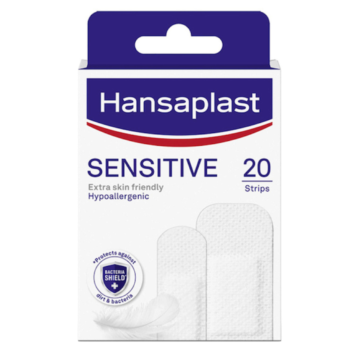 Hansaplast Sensitive Assorted Plasters (20pcs) | Heal Bahrain | Health ...