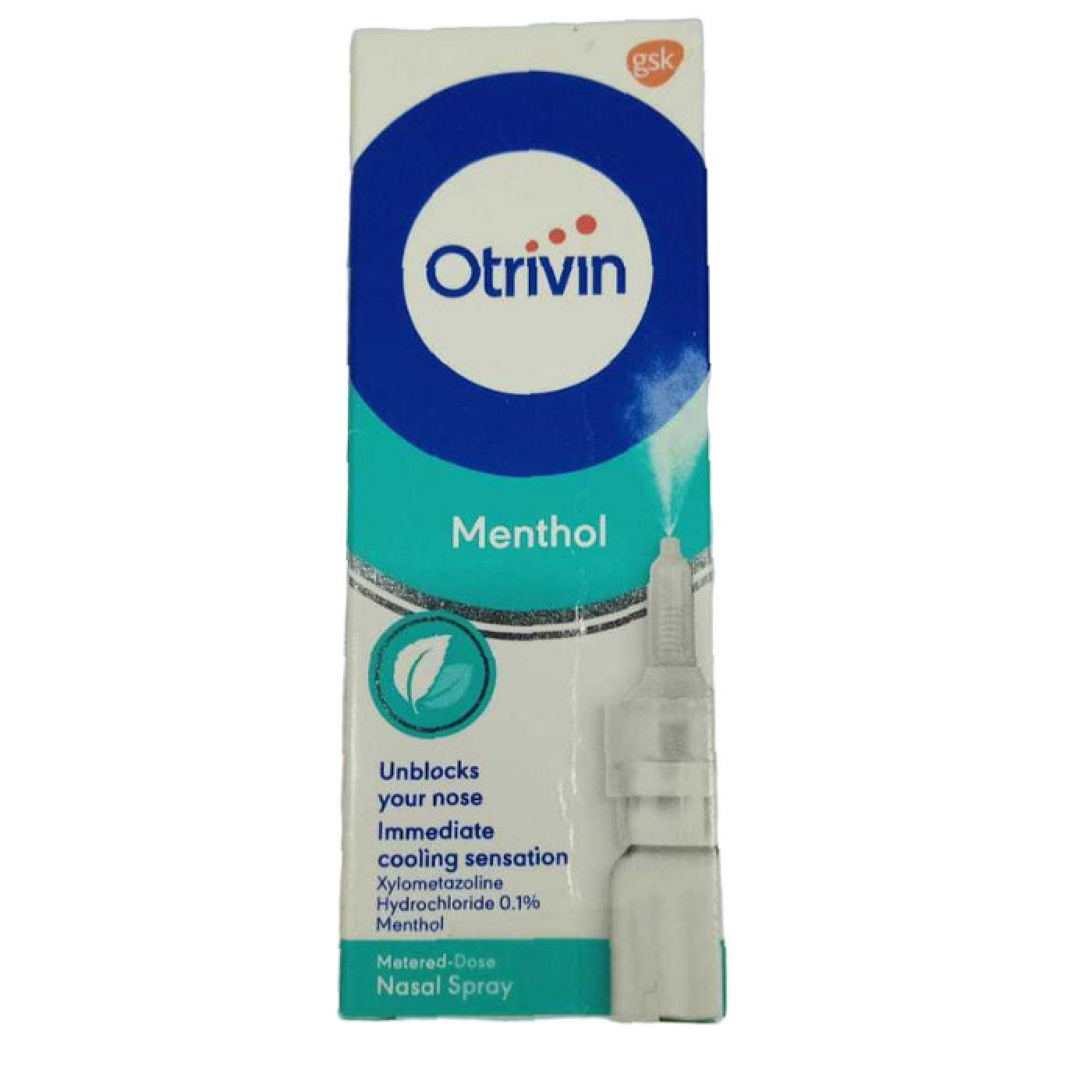 Otrivin 0.1% Menthol Nasal Spray (10ml) | Heal Bahrain | Health and ...