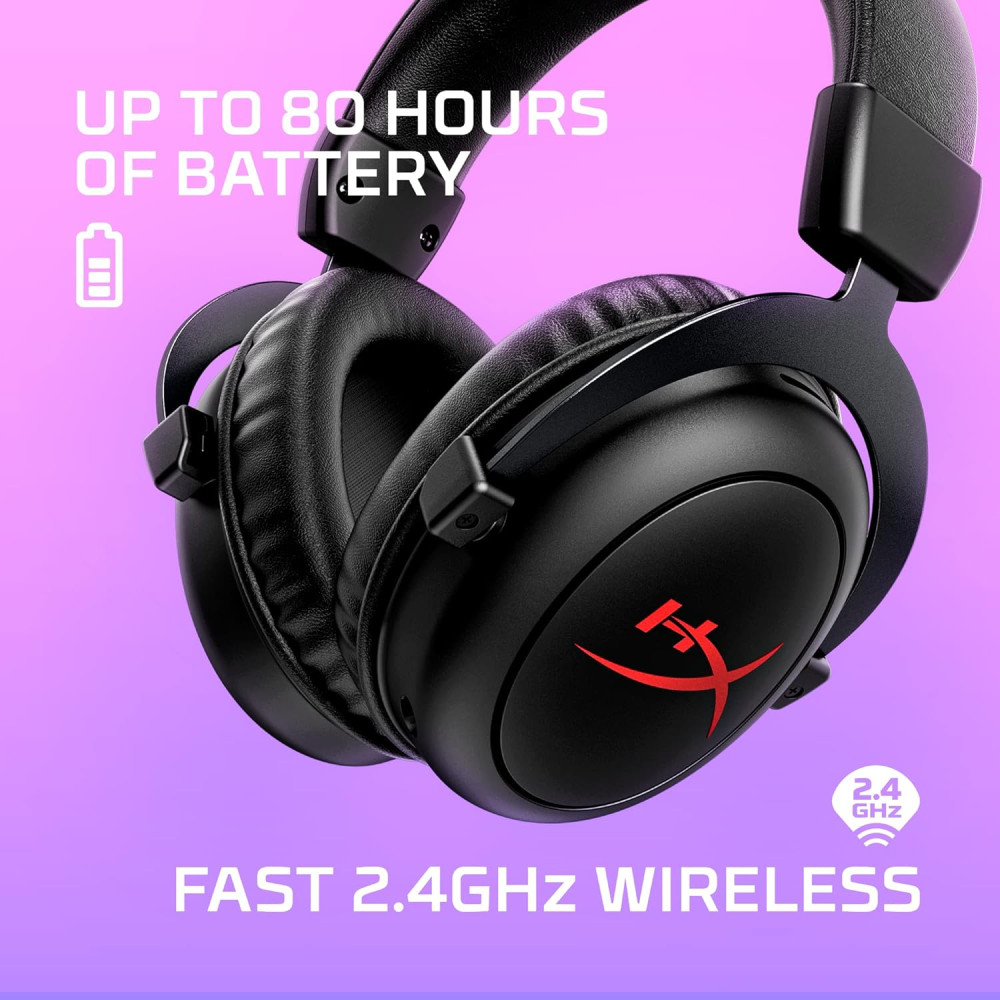 Hyperx cloud Core wireless full black (Open box) | ICE GAMES