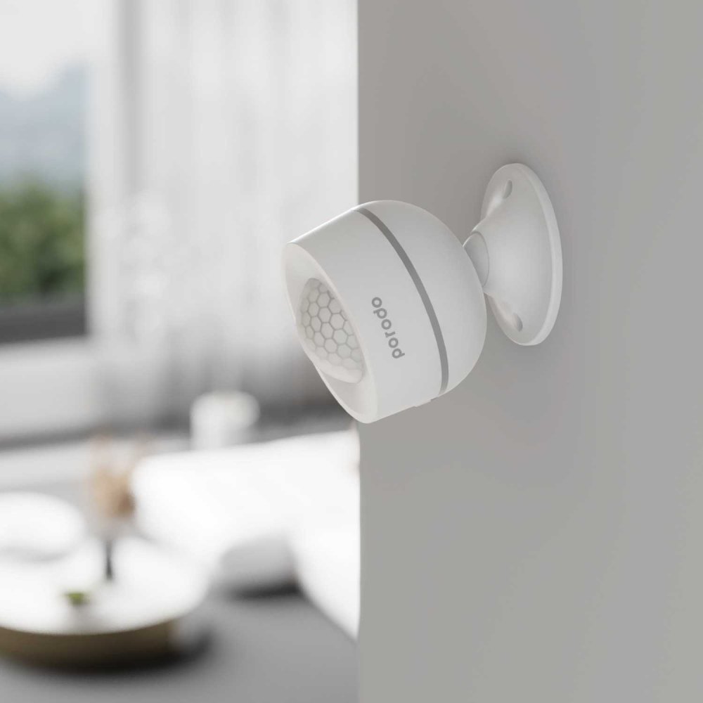 Porodo Lifestyle Smart Motion Sensor With Humidity and Temperature ...
