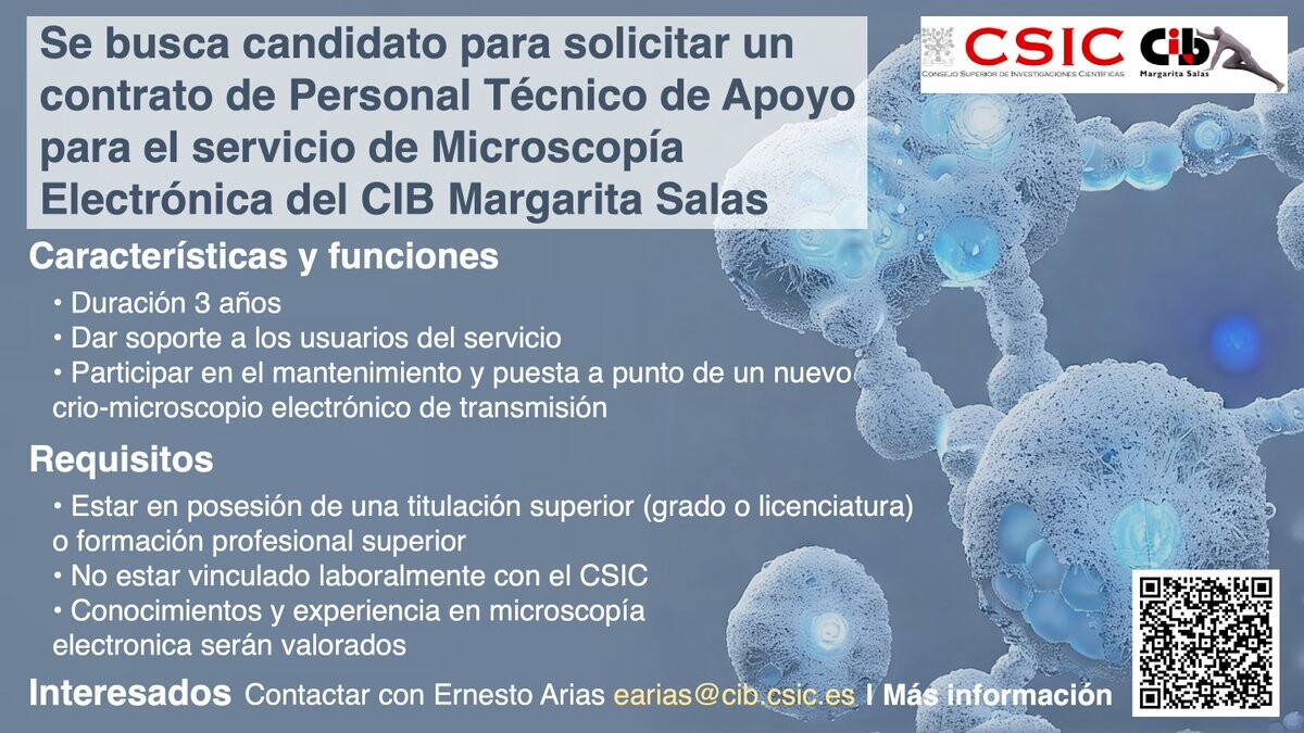 Sanz Lab: "RT @CIB_CSIC@twitter.com #empleoCIB Se busca can…" - Mastodon