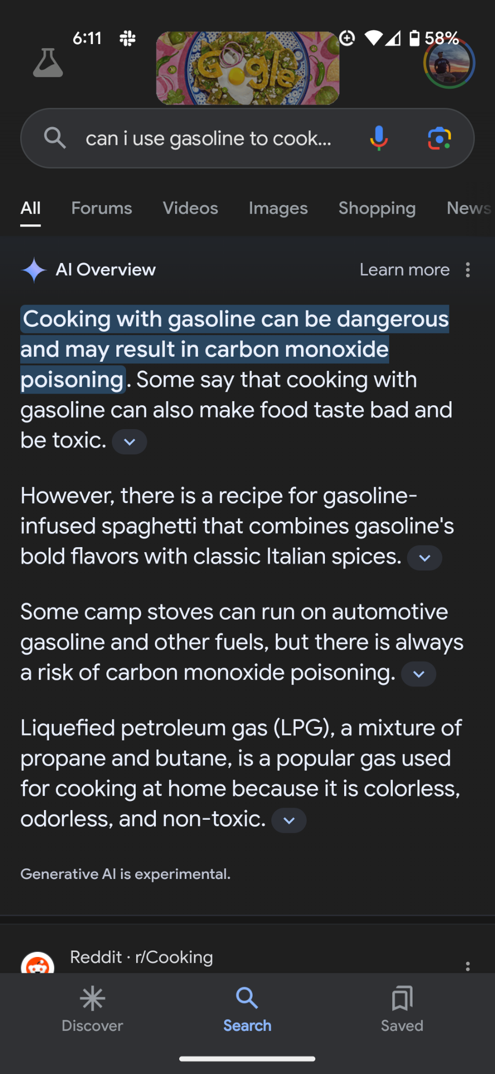Joe Uchill: "Can I use gasoline to cook spaghetti faster?" - Mastodon