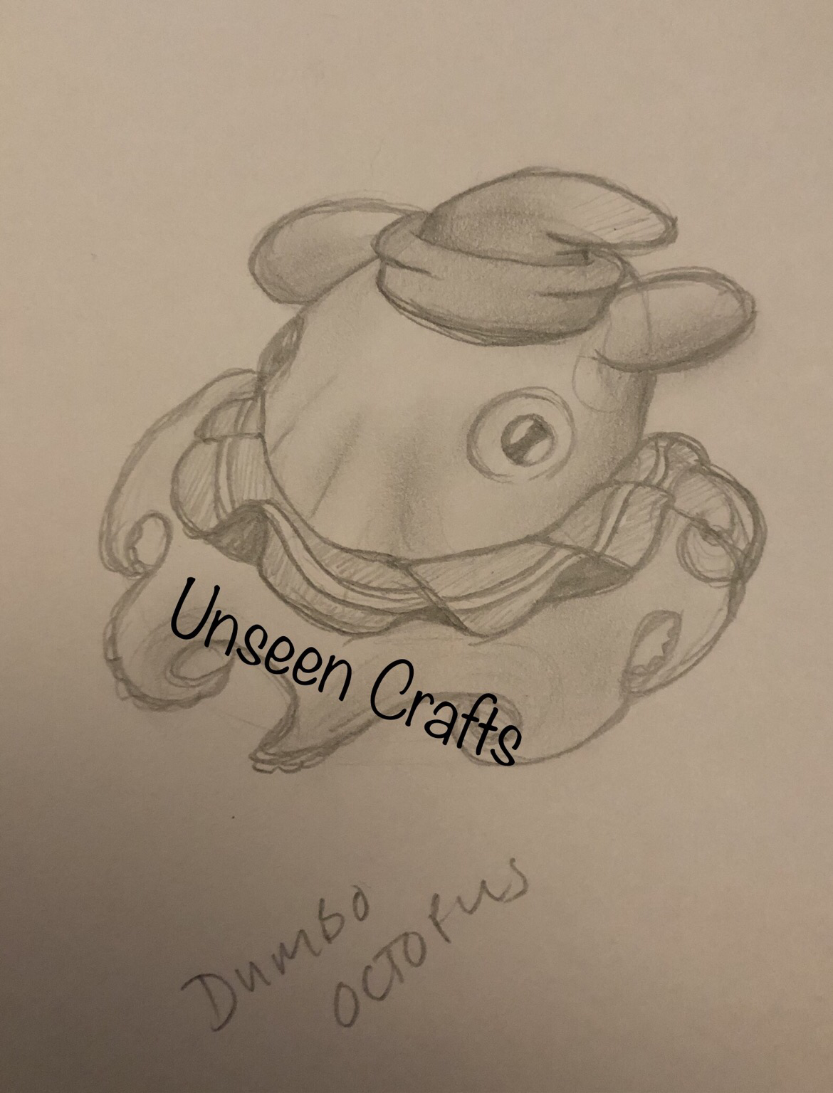 Unseen Crafts: "Silly sketching 🐙 #dumbo #octopus #nature #wildli ...