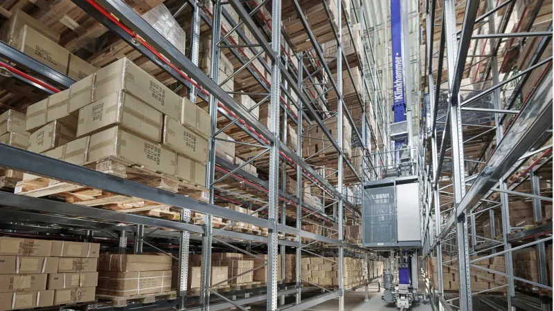 Automated Pallet Storage – Storage and Retrieval Machines | MM Solutions