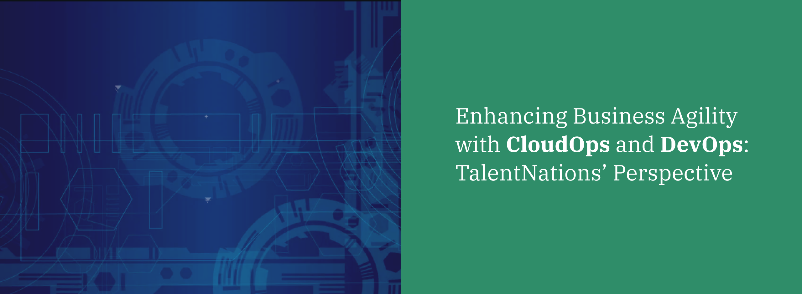 Enhancing Business Agility with CloudOps and DevOps: TalentNations’ Perspective — Talent Nations