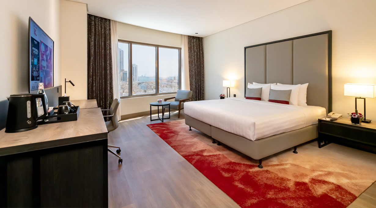 Deluxe Room - The K Hotel Bahrain | Bahrain Hotel in Juffair | Kingdom ...